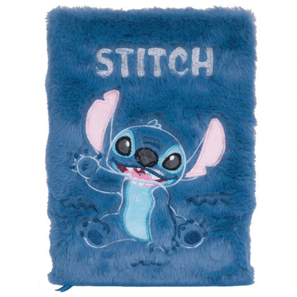 Notes na linije A5 plišani STITCH