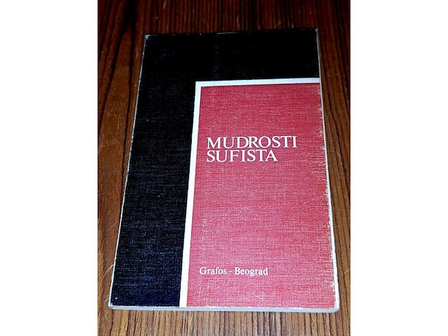MUDROSTI SUFISTA