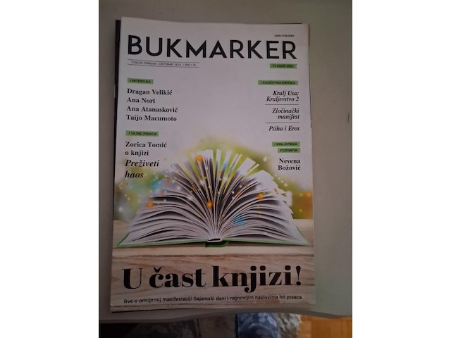 BUKMARKER OKTOBAR 2024 BROJ 46