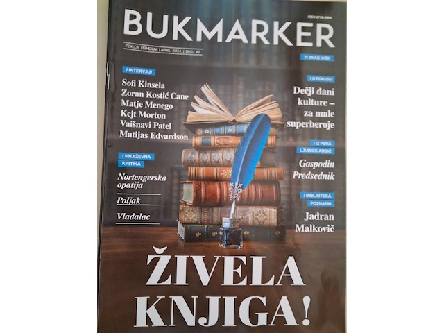 BUKMARKER  APRIL 2024 BROJ 40