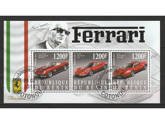 Benin - 2015 - Enzo Ferrari, Ferari