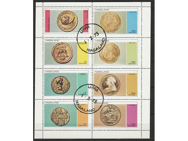 Nagaland - 1973 - Coins, kovanice, novčići