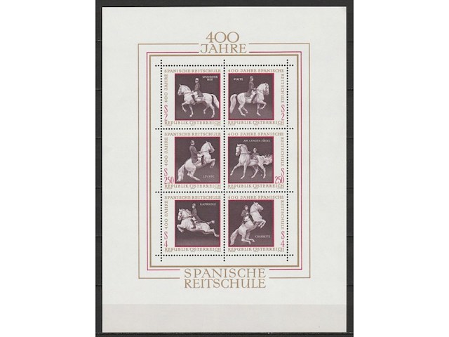 Austrija - 1972 - Španska škola jahanja