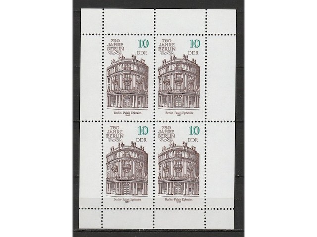 DDR - Ephraim Palais, 750 years Berlin - 1987