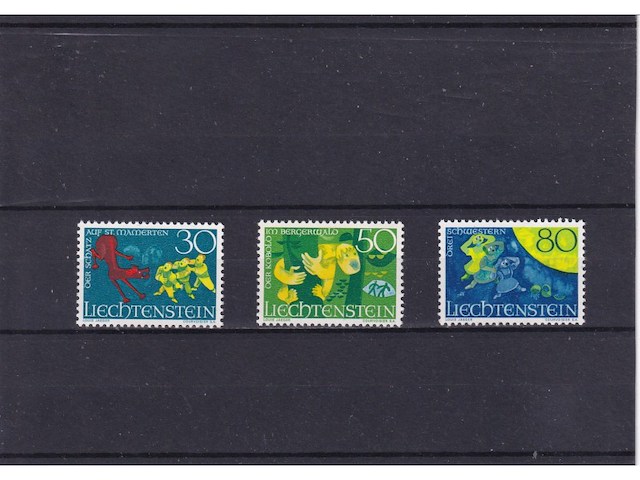 Lihtenštajn 1968 Mi.3 eura