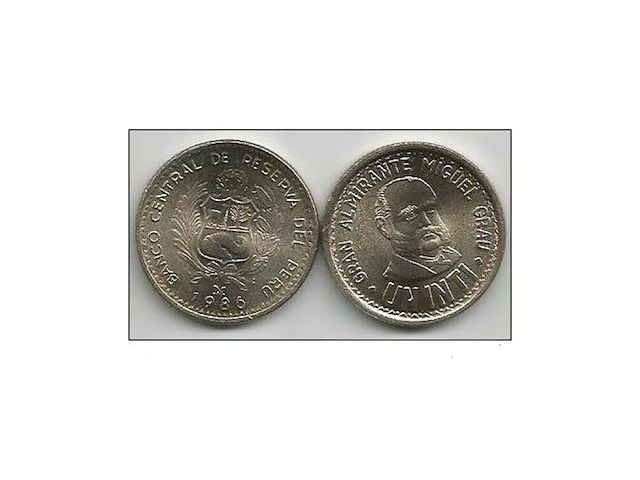 Peru 1 inti 1986. UNC