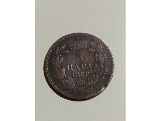 5 para 1868