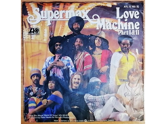 SP SUPERMAX - Love Machine (1978) Germany, odlična