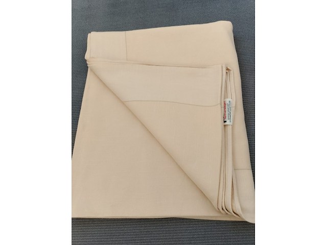 Stolnjak bež / krem 132x154 Germany