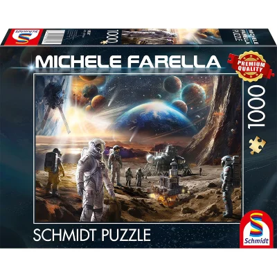 Puzla - Schmidt, Michele Farella, Infinite Worlds, Space Missions, 1000pcs
