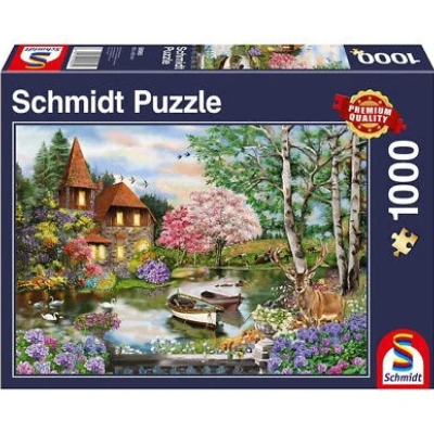 Puzla - Schmidt, House on the Lake, 1000pcs