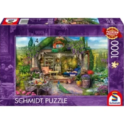 Puzla - Schmidt, Garden House,Happiness in The Vineyards, 1000pcs