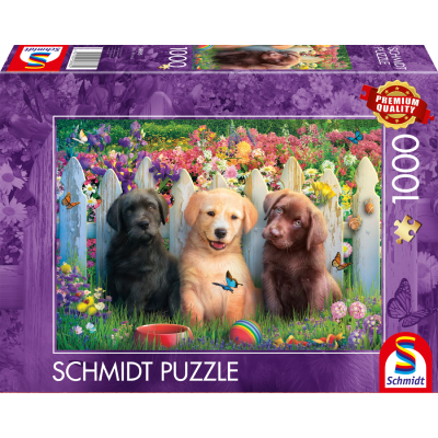 Puzla - Schmidt, Cute Puppy Scene, 1000pcs