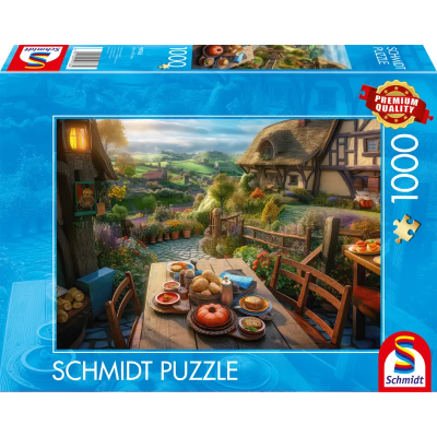 Puzla - Schmidt, Breakfast with a view, 1000pcs