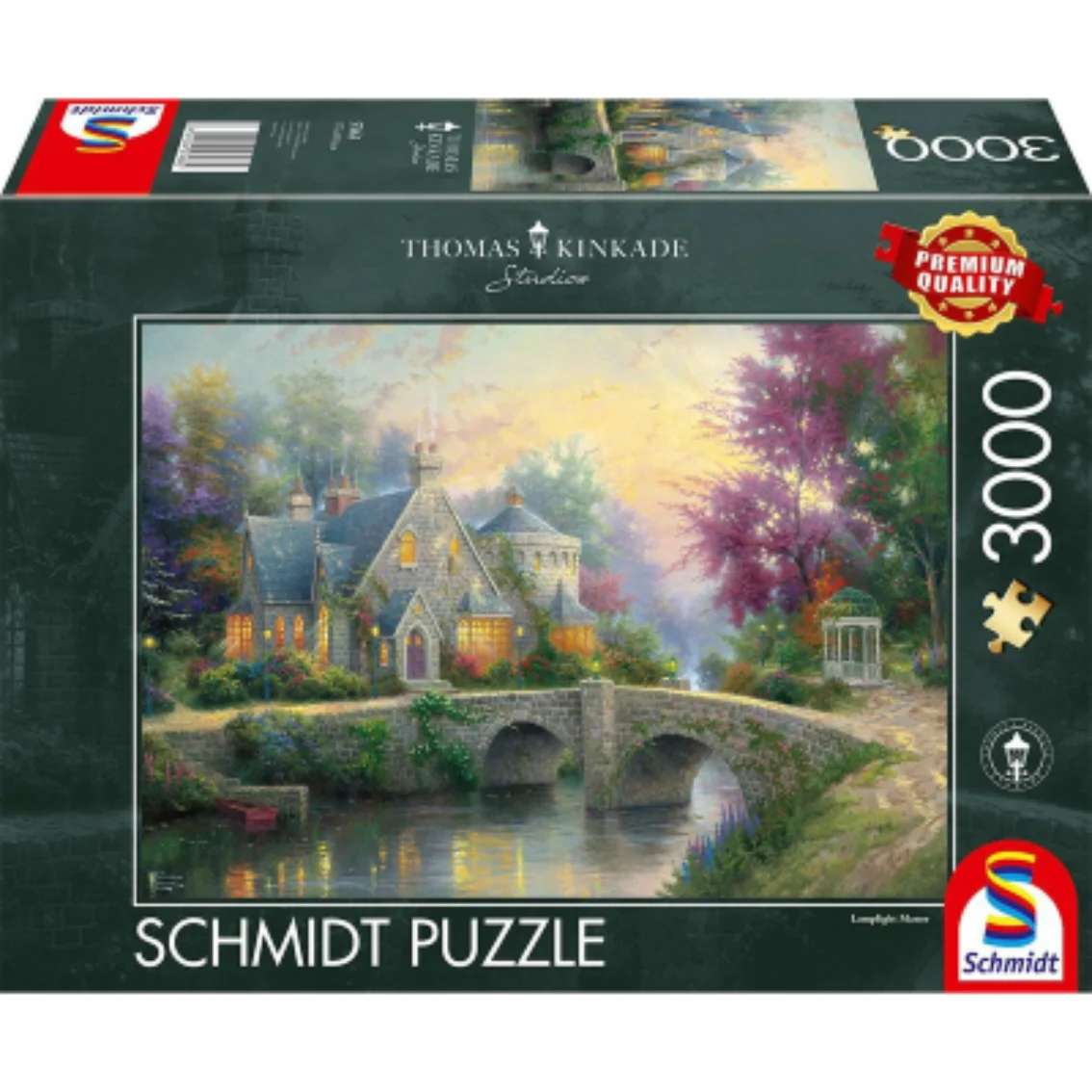 Puzla - Schmidt, Thomas Kinkade, Disney, Lamplight Manor, 3000pcs