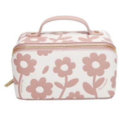 Neseser - Floral, Train, Pink, small