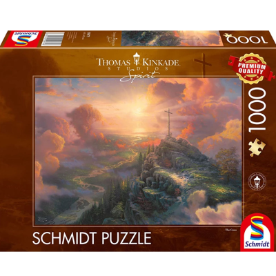 Puzla - Schmidt, Thomas Kinkade, Disney, The Cross, 1000pcs