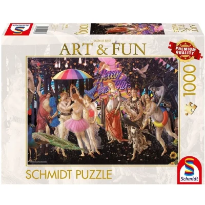 Puzla - Schmidt, Art & Fun, Markus Binz, Primavera 1000pcs