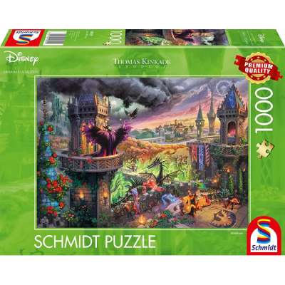 Puzla - Schmidt, Thomas Kinkade, Disney, Maleficent, 1000pcs