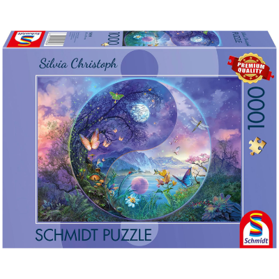 Puzla - Schmidt, Silvia Christoph, Yin & Yang, Fantastic Insect World, 1000pcs