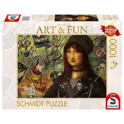 Puzla - Schmidt, Art & Fun, Markus Binz, Mona Lisa, 1000pcs