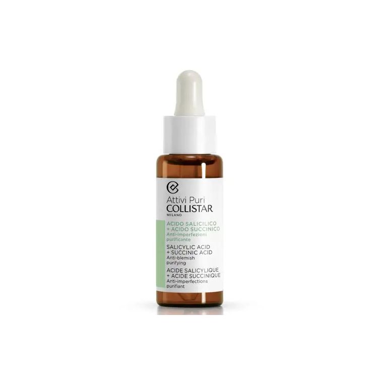 COLLISTAR
Attivi Puri Salicylic Acid+Succinic Acid Drops 30ml