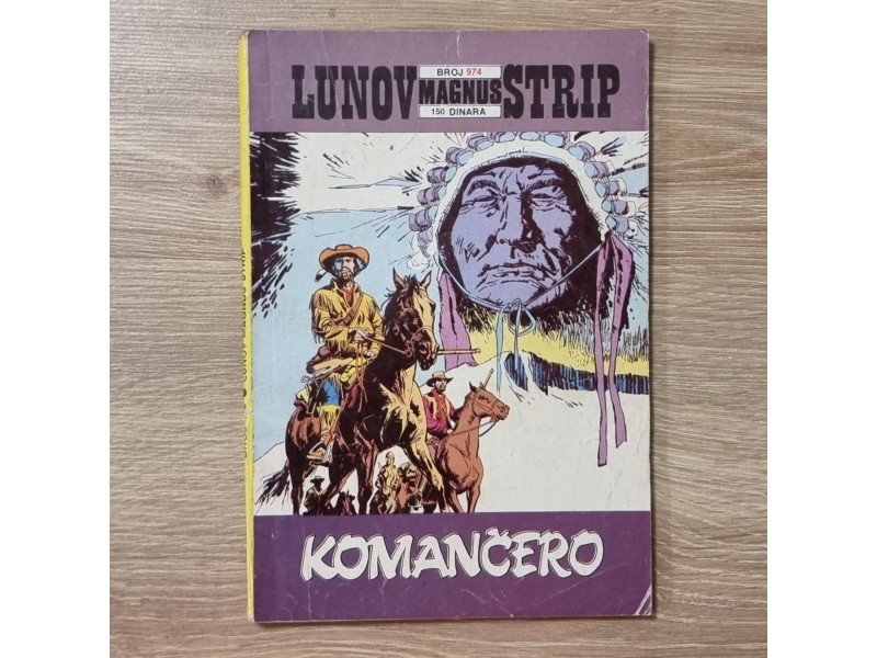 LMS Br 974 -Komančero -Priče sa Divljeg Zapada