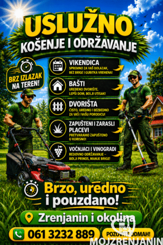 Usluzno kosenje i odrzavanje