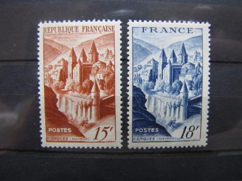 1947-48 god Francuska mi823-24**