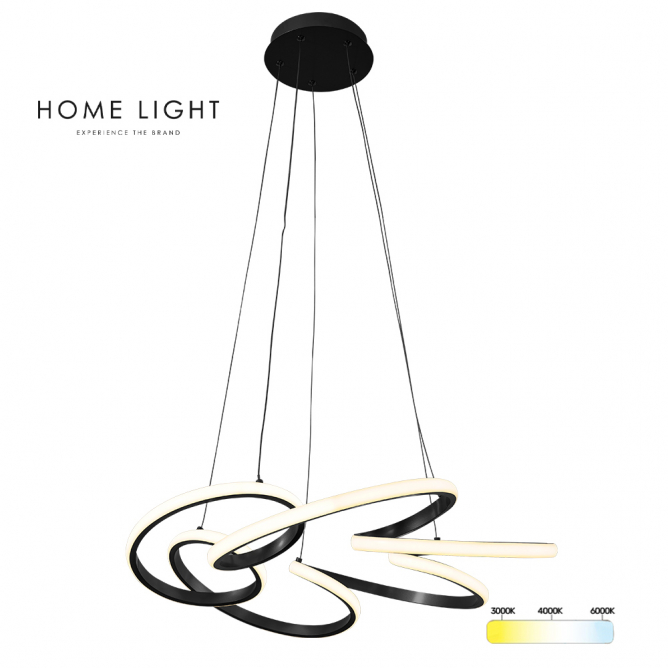 SOLEA 165 LUSTER 42W CCT CRNA HOME LIGHT