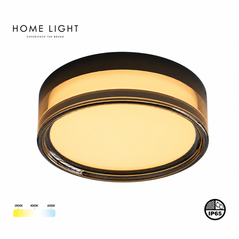 LED PLAFONJERA BLM230CW CRNA 18W CCT IP65 HOME LIGHT