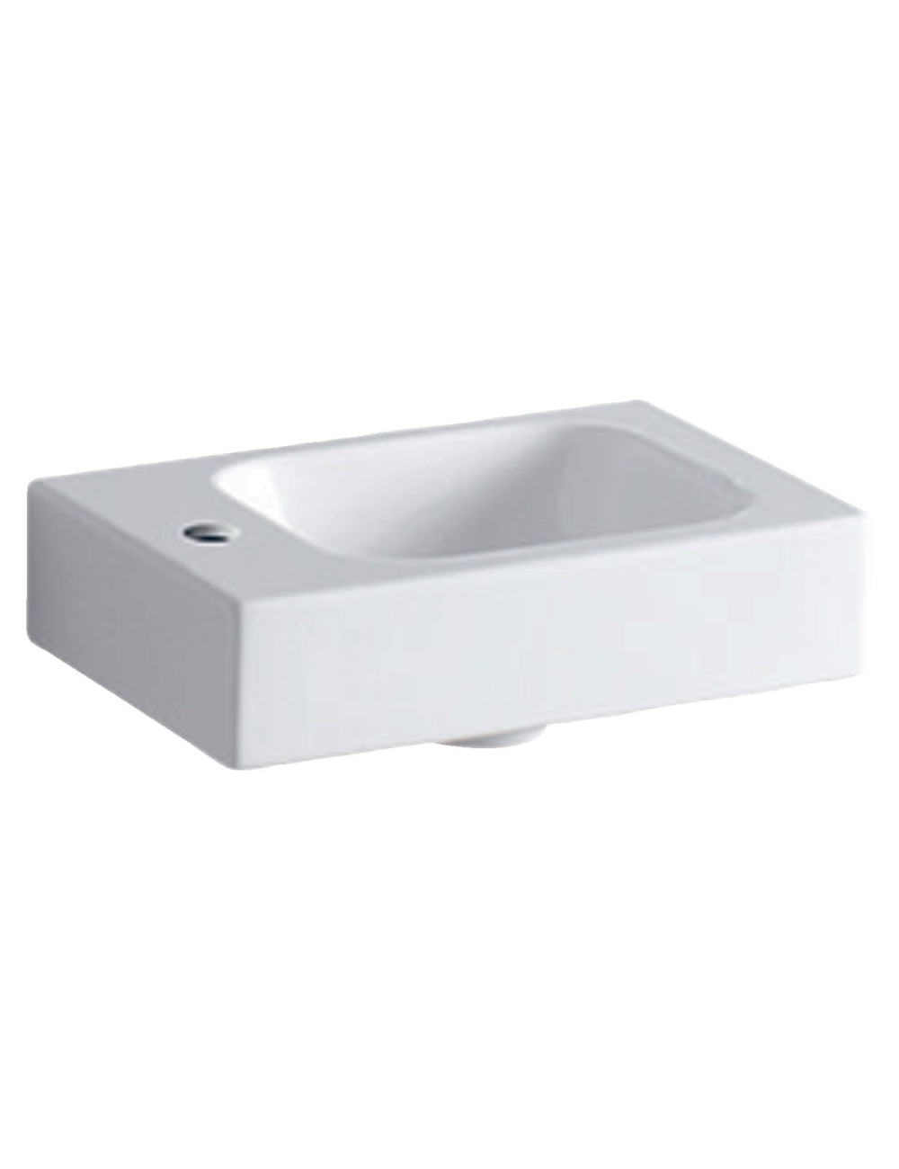 GEBERIT ICON UMIVAONIK, OTVOR SLAVINE LEVO 38X28CM 124836000