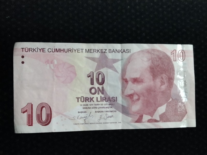 10 lira 2009 turska