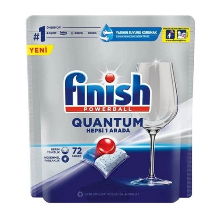 Tablete za pranje posuđa Finish 72/1 QUANTUM