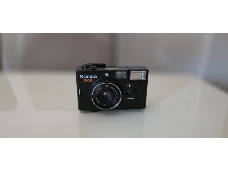 Konica Pop + Hexanon F4 36mm - ekstra stanje!