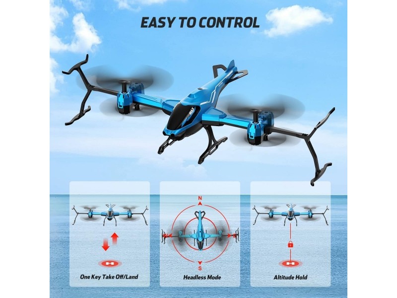 VATOS Aircraft - Izbegava Prepreke, okretanje 360 stepe