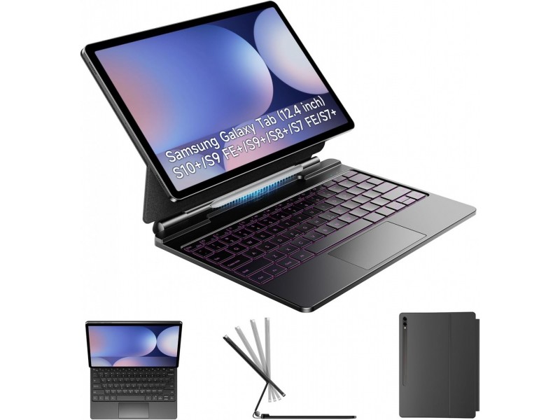 HOU tastatura za Samsung Galaxy Tab S7-S10+ 12.4" i Tou