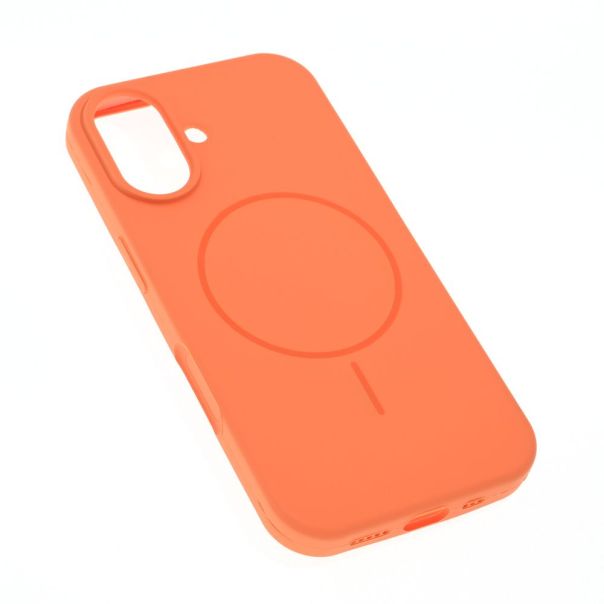 Maska za iPhone 16 6.1 narandzasta Magsafe Pure color