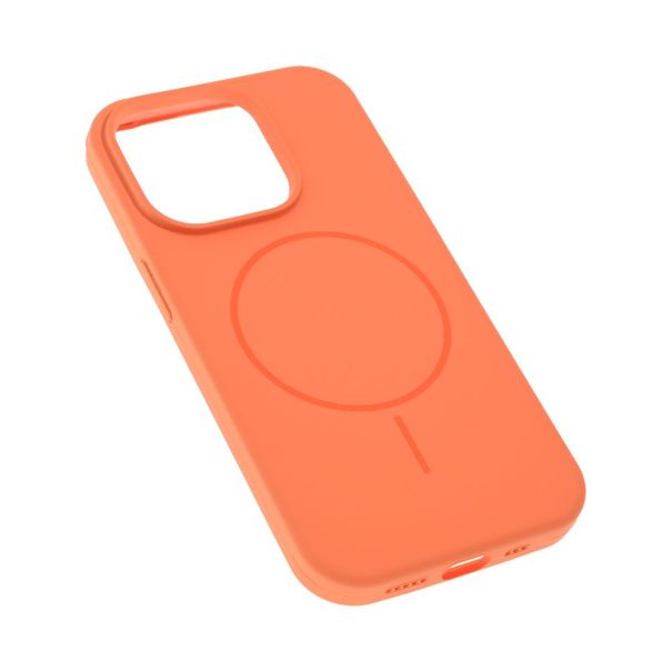 Maska za iPhone 15 Pro 6.1 narandzasta Magsafe Pure color