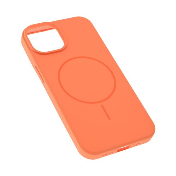 Maska za iPhone 15 6.1 narandzasta Magsafe Pure color