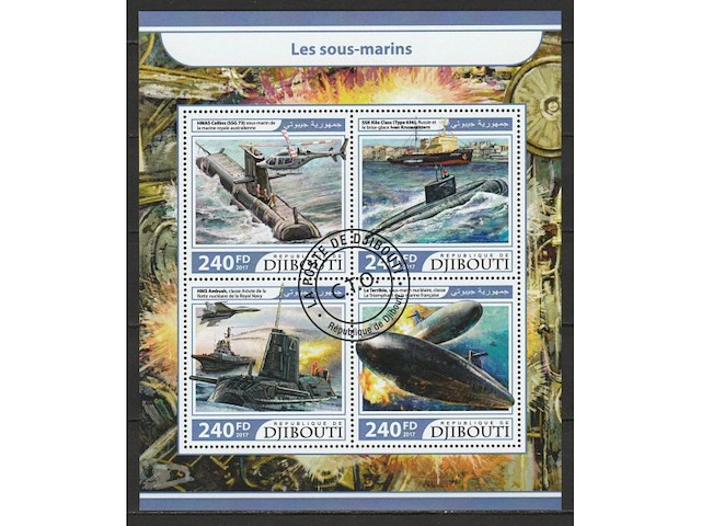 Džibuti - 2017 - Podmornice