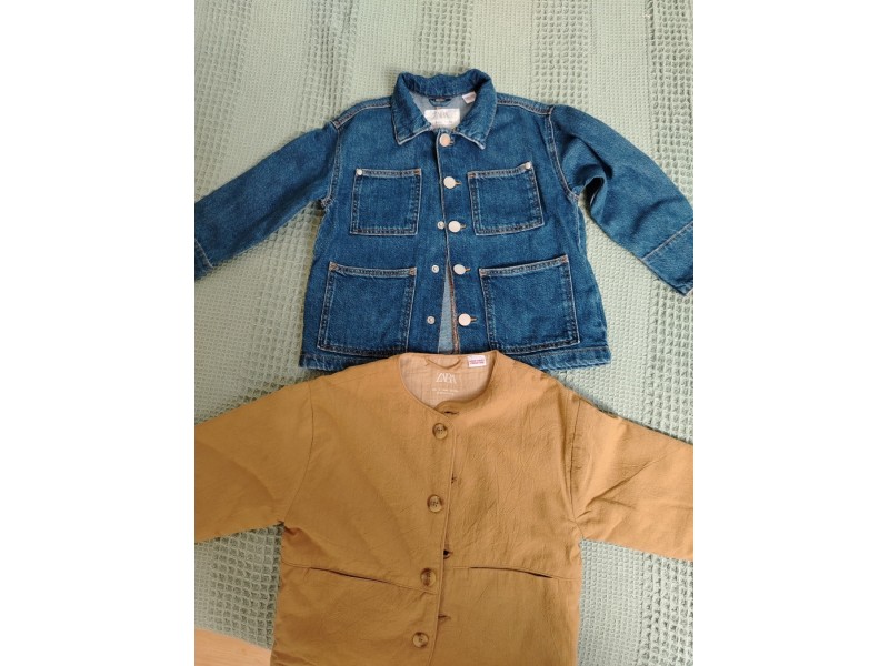 Dve jakne zara 104