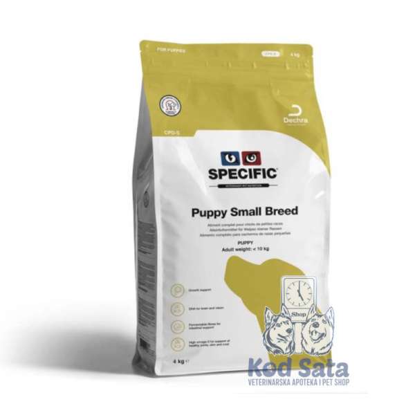 Dechra Specific Puppy Small Breed, Hrana Za Štence Malih Rasa