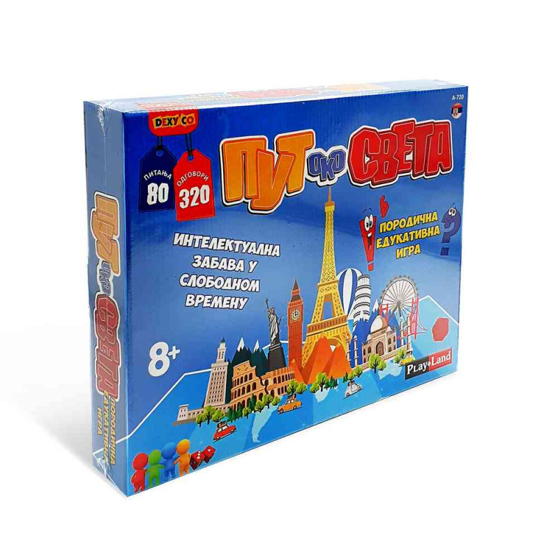 DEXY CO PLAY LAND PUT OKO SVETA EDUKATIVNA IGRA