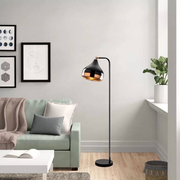 OPVIQ Podna lampa Yıldo 6906, crna