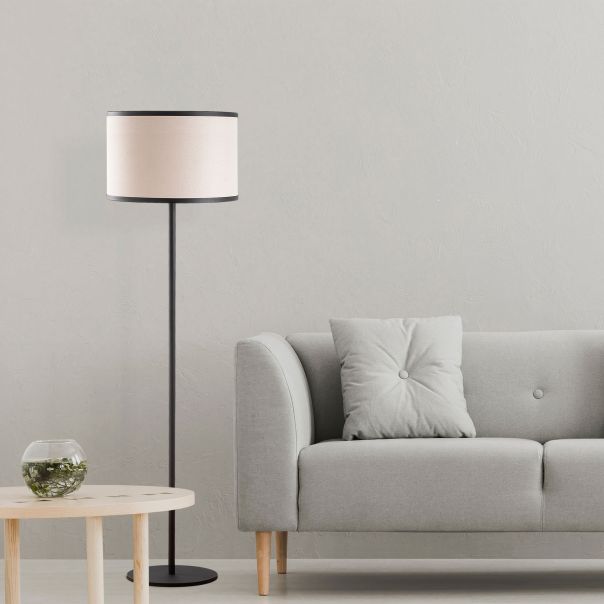 OPVIQ Podna lampa Way 11613, crna/bela