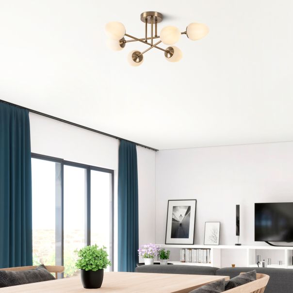 OPVIQ Luster Camflo 10390, zlatna/bela