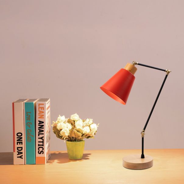 OPVIQ Stona lampa Manavgat N-596, crvena