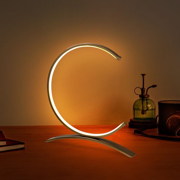 OPVIQ Stona LED lampa Moon 13331, zlatna
