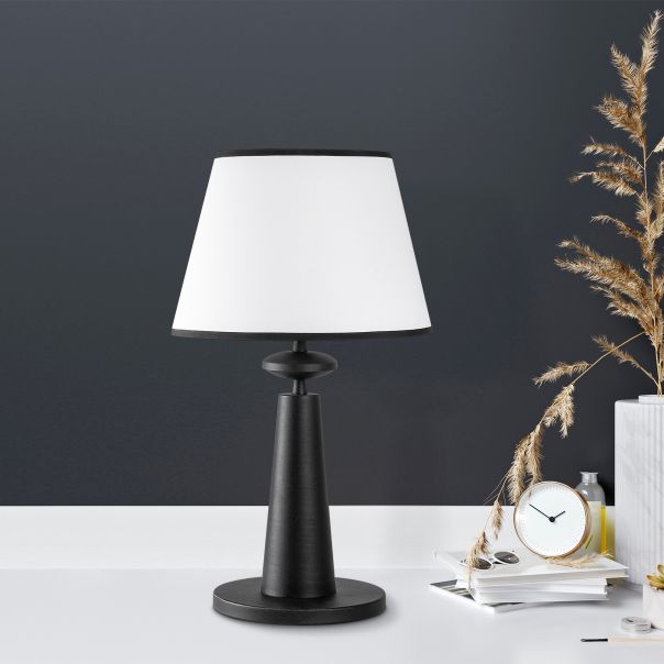 OPVIQ Stona lampa Pardo 3042, crna/bela